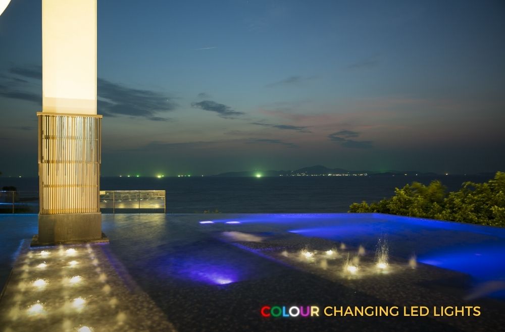 Pool Lighting - How To Change The Color Of Your Pool With Lights ...